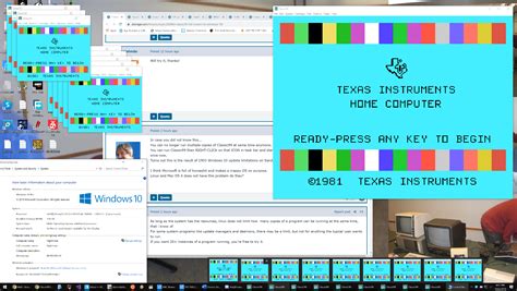 classic99 full screen on windows 10 ti 99 4a computers atariage forums