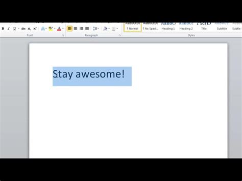 How To Make Outline Text In Word 10 Steps With Pictures