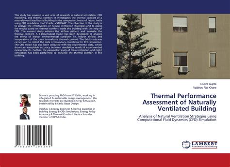 Купить Thermal Performance Assessment Of Naturally Ventilated Building Analysis Of Natural