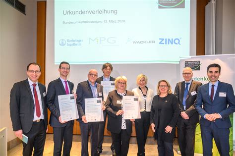 Ausgezeichnet Zinq Steht Offiziell Für Innovativen Klimaschutz Zinq
