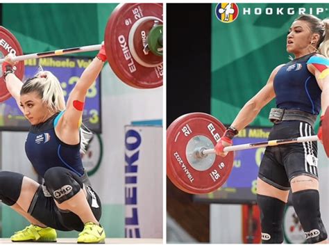 Galerie Foto Aur Pentru România La Campionatul European De Haltere Valentina Mihaela Cambei A