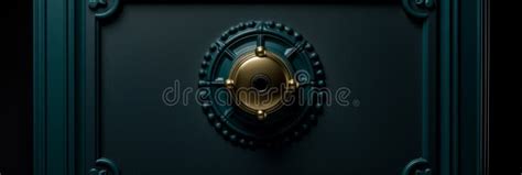 вид спереди винтажная сейфовая коробка дверей полный каркас металлическая дверь для фона или