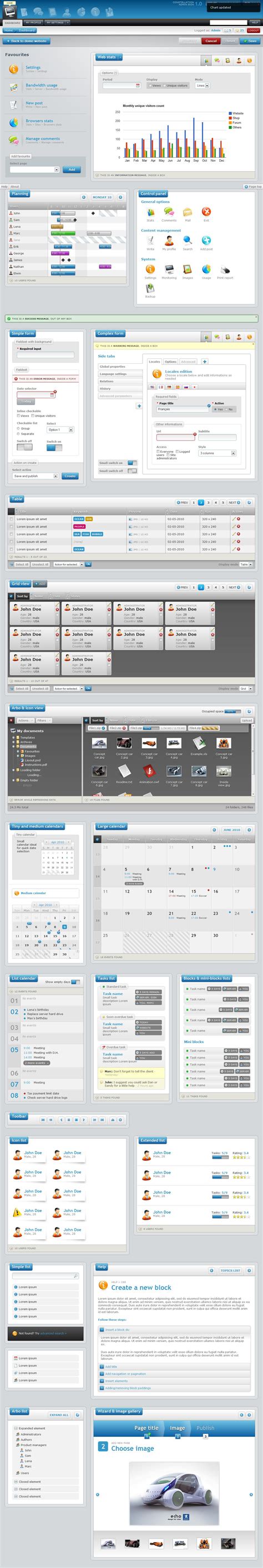 Constellation Admin Skin By Display Inline On Deviantart