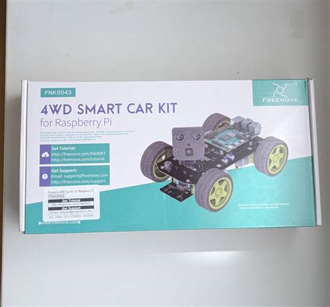 1円オークション Freenove 4wd スマートカーキット Raspberry Pi 5 4 B 3 B B A 用 フェイストラッキング Amt0407 取り付けキット、配線 ｜売買