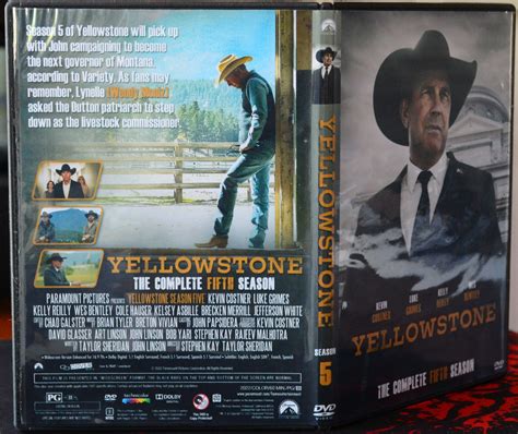 Yellowstone 2023 Complete 5th Season Dvd Sknmart