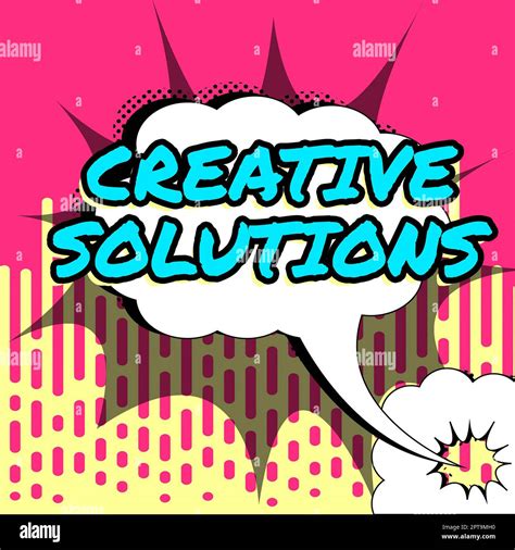 Sign Displaying Creative Solutionsoriginal And Unique Approach In Solving A Problem Internet