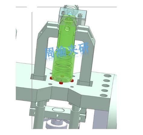 夹研外包设计案例 节叉双工位气动夹具夹具客户案例工装夹具培训夹具实训室夹具视频教程夹具设计教程，液压夹具，实训夹具，夹具教具，夹具