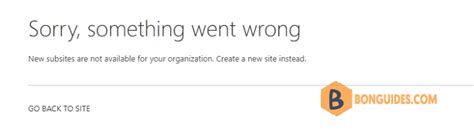 How To Enable Subsite Creation In SharePoint Online