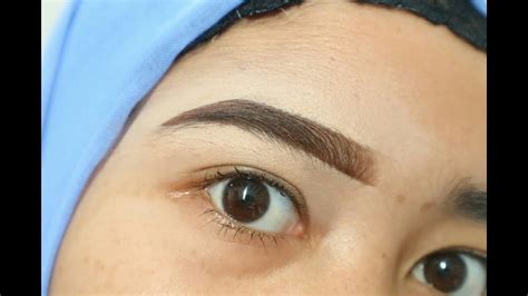 Cara Gampang Gambar Alis Tutorial Alis Tanpa Cukur YouTube