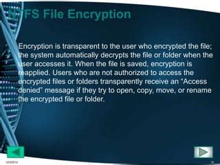 NTFS Vs FAT PPTX
