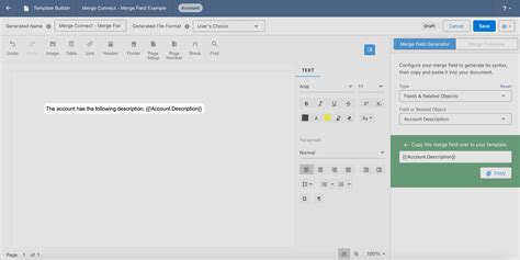 Merge Fields Appiphony