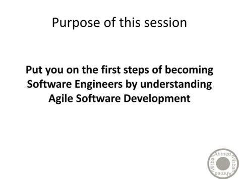 Agile Software Development And Devops 21092019 Ppt
