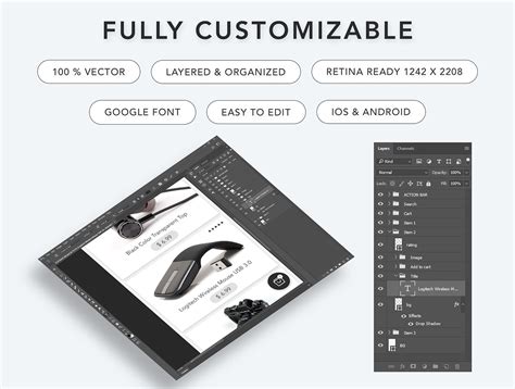 E Commerce App UI Kit On Behance