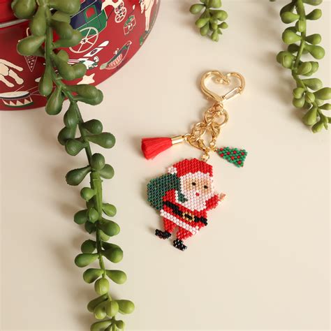 Handmade Miyuki Glass Bead Keychain Unique T For All Occasions Etsy