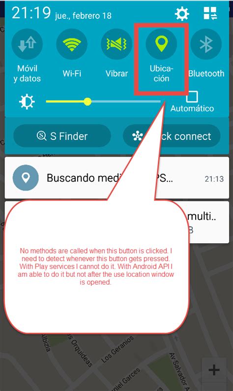 How Can I Detect If User Disable Gps Android Play Services Stack Overflow