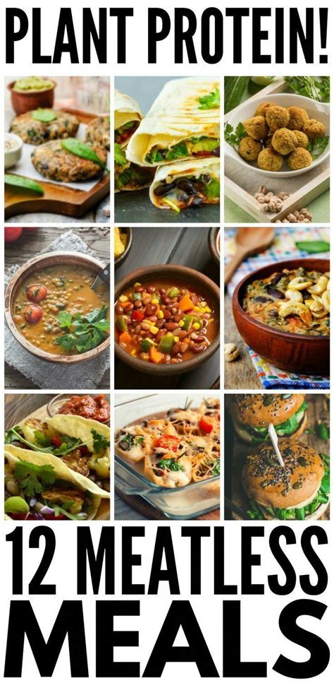 Plant Based Proteins 12 Meatless Recipes That Are Actually Filling