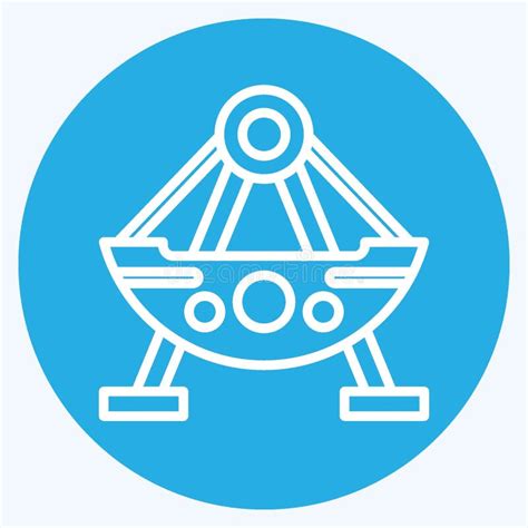 Bateau Icône Relatif Au Symbole Du Parc Dattractions Style Yeux
