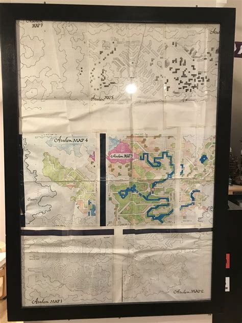 Wizardry 9 World Map Used In Development Album On Imgur