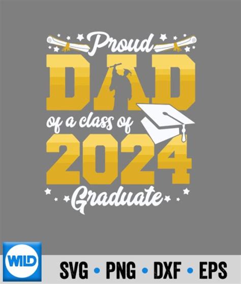 Senior SVG Proud Dad Of A Class Of Graduate Senior SVG WildSvg