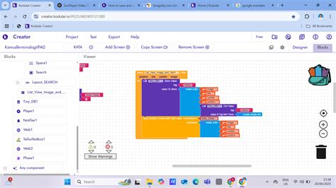 How To Save And Display Click History Using Tinydb And Listview Image Discuss Kodular Community