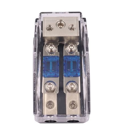 Zinc Alloy Nickel Plating Mini Fuse Holder Stereo Audio AFS Fuse Holder