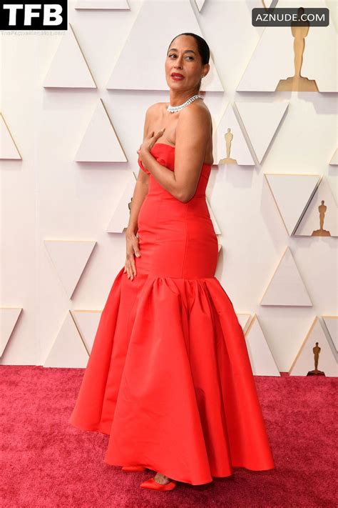 Tracee Ellis Ross Sexy Seen Showing Off Her Boobs At The Annual Academy