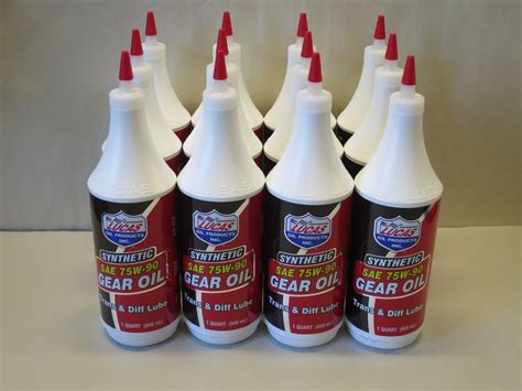 Lucas Synthetic SAE 75W 90 Gear Oil 11 16 2023
