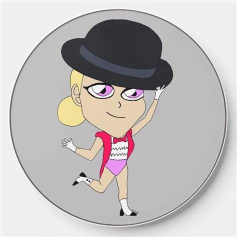 Chibi Wireless Charger Zazzle