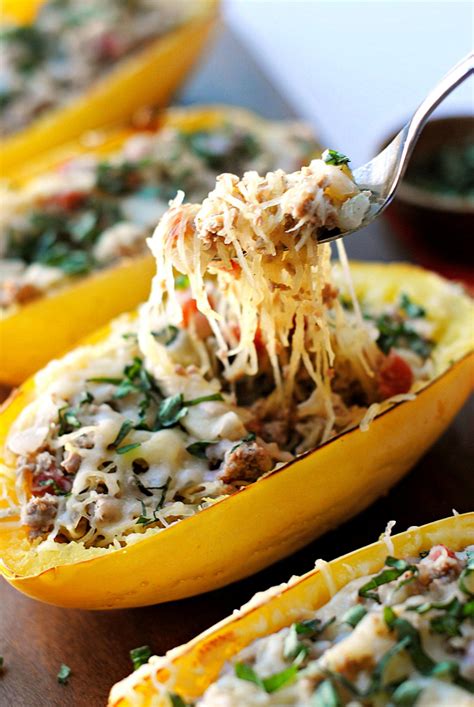 Sausage And Spaghetti Squash Artofit