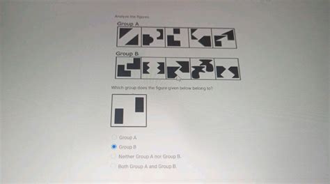 Analyze The Figures Group B Which Group Does Studyx