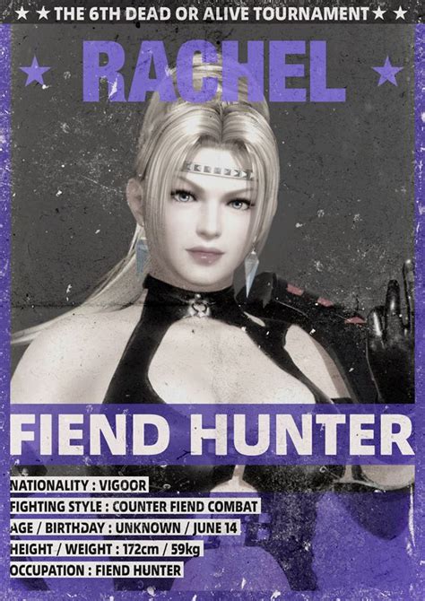Rachel DOA6 Free Step Dodge