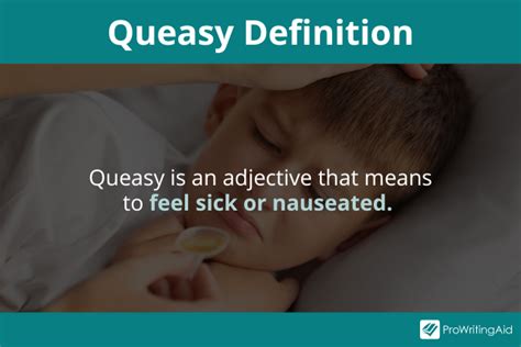Queezy Vs Queasy What S The Difference