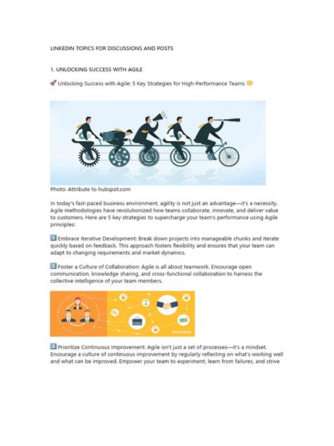 Unlocking Success With Agile Pdf