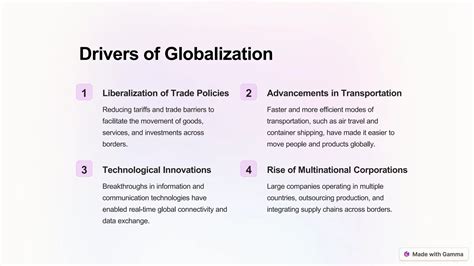 Introduction To Globalization In The World 1 Pptx Logistics And Transportation Industry