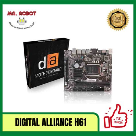 Motherboard Mainboard Digital Alliance H LGA Lazada Indonesia