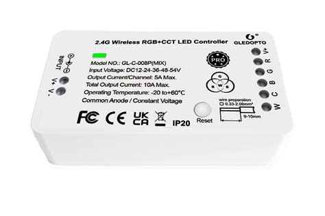 Gledopto Rgb Cct Pro Mix Controller Zigbee L Gl C P Applamp Nl