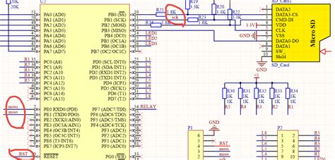 پایه های spi در atmega128 و atmega64 انجمن های تخصصی برق و الکترونیک ECA