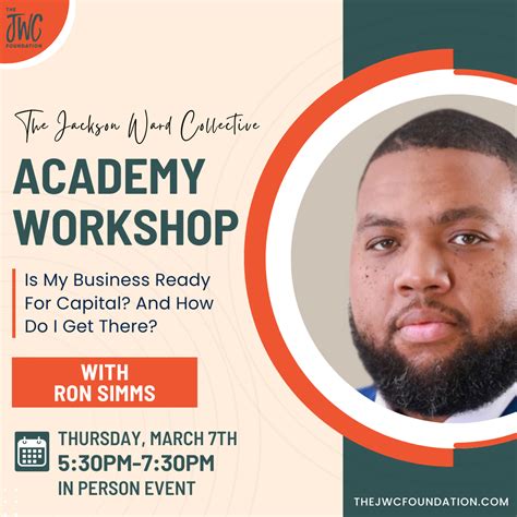 Jwc Academy Workshop — The Jwc Foundation