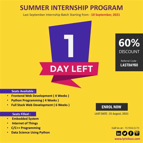 Dhanalakshmi J On Linkedin Internships Training Courses