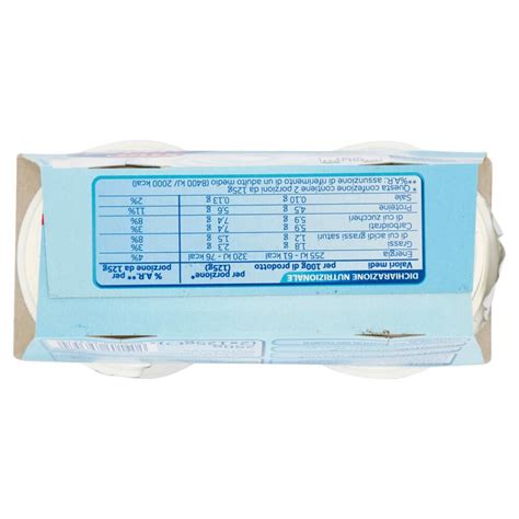Selex Vivi Bene Yogurt Magro Bianco Senza Lattosio 2x125 G NonPesa It