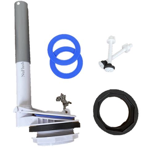 3 15 Inch Flush Valve Assembly For 2 Piece Toilets With Overflow Extension Tube Nuflush