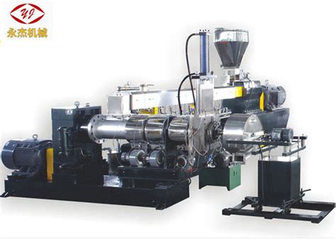 Heavy Duty Pvc Granules Machine Two Stage Industrial Extruder Pellet