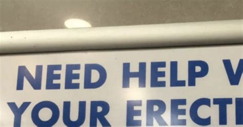This Need Help With Your Erection Advert Uses Some Eye Grabbing And