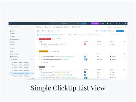 Clickup Setup For Your Team Upwork