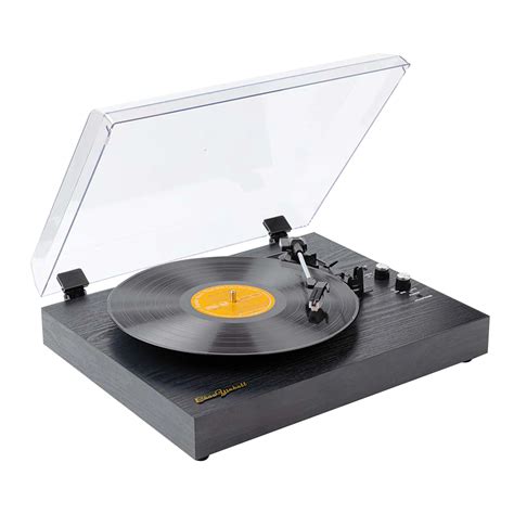 빈티지 휴대용 축음기 턴테이블 비닐 Lp 레코드 축음기 블루투스 스피커 음악 플레이어 33 Rpm 45 Rpm