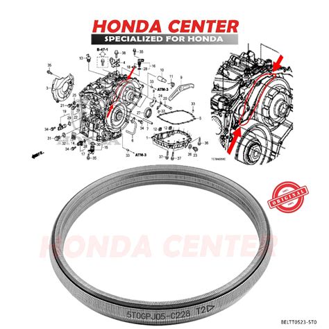 Jual Bel Belt Sabuk Baja Transmisi Cvt Mobil Honda Brio Mobilio Brv Hrv