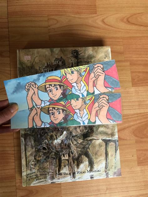 Sophie And Howl Howls Moving Castle Inspired Bookmark Etsy