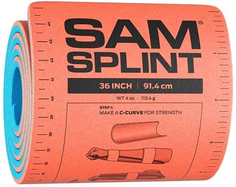 Sam Splint 36 Inch Orange Leg And Arm Emergency Splint Artofit