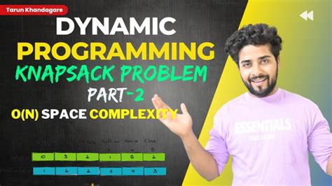 Tarun Khandagare On Linkedin Knapsackproblem Algorithm Optimization