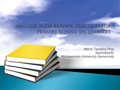 dialogic book reading practices as potential learning contexts in eyl
